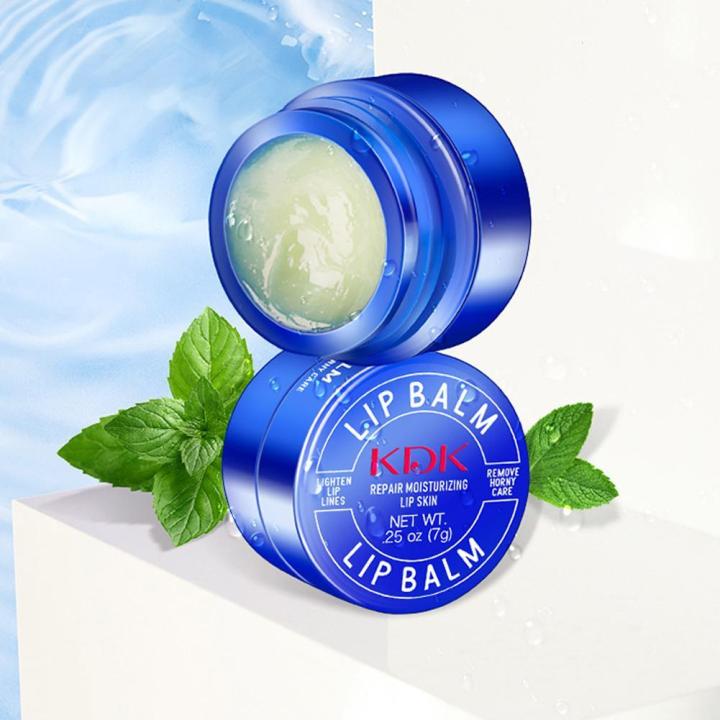BunnyGarden Net Red Hot KDK Small Blue Pot Repair Lip Balm Moisturizing ...