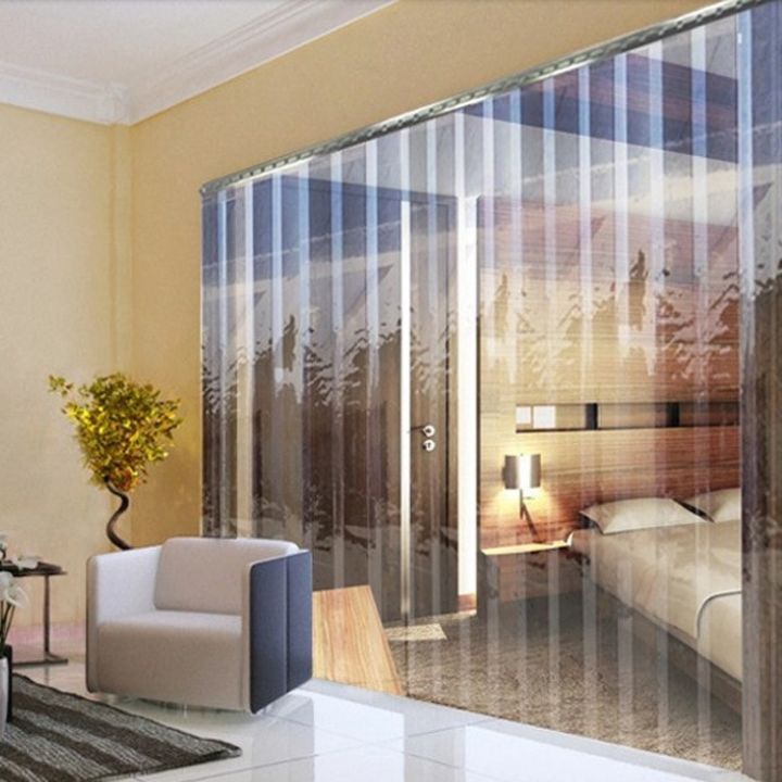 Door To Prevent Heating Leakage PVC Transparent Air-conditioning Screen ...