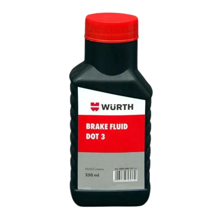 WURTH Germany Brake Fluid Brake Oil DOT 3 250ML | Daraz.lk