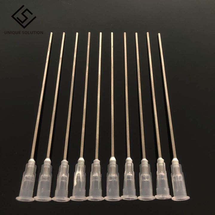10pcs 100MM Stainless Blunt Dispensing Needles Glue Needle Tips For ...
