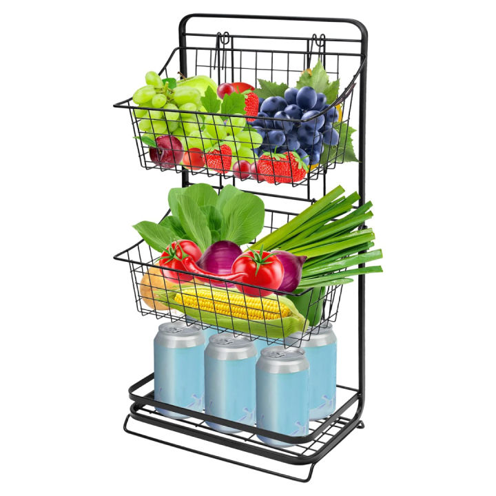 3 Tier Metal Multipurpose Organizer Rack | Daraz.lk