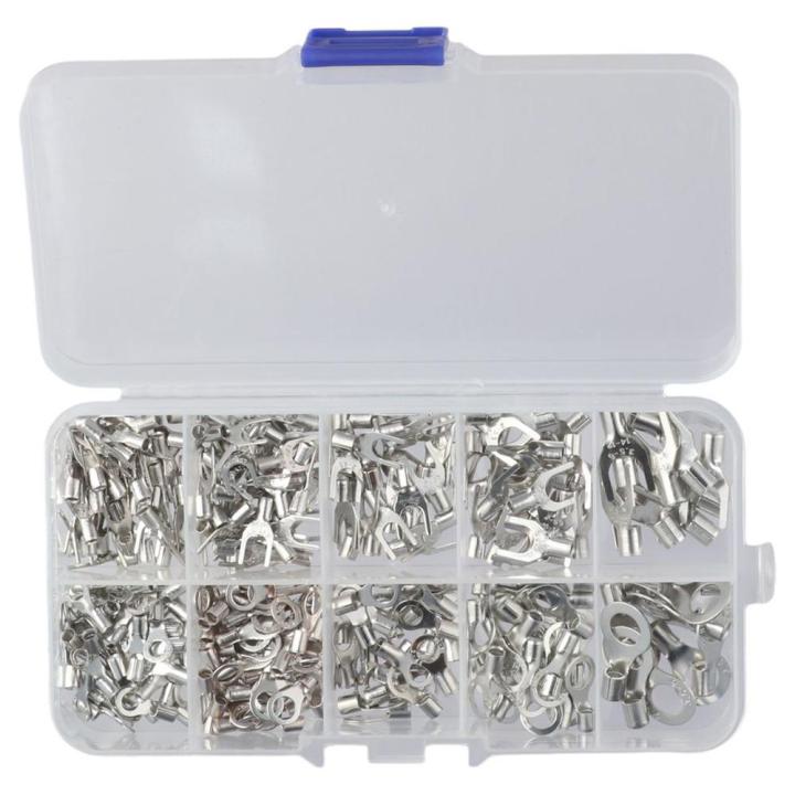 320pcs Terminals Connectors Ring Fork Terminals Wire Terminals AWG 22 ...