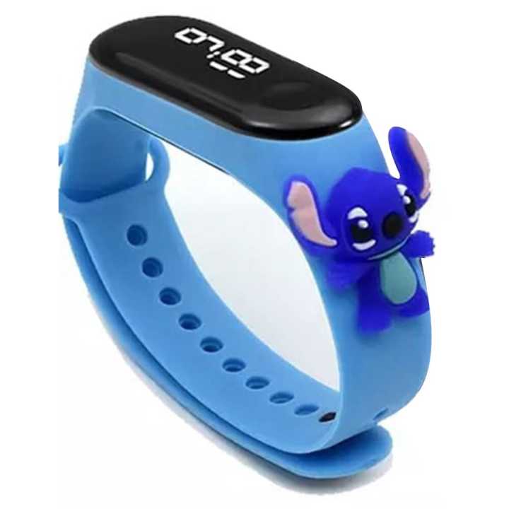 2022 Childrens Digital Watch Spiderman Iron Man Mickey Mouse Minnie Led ...