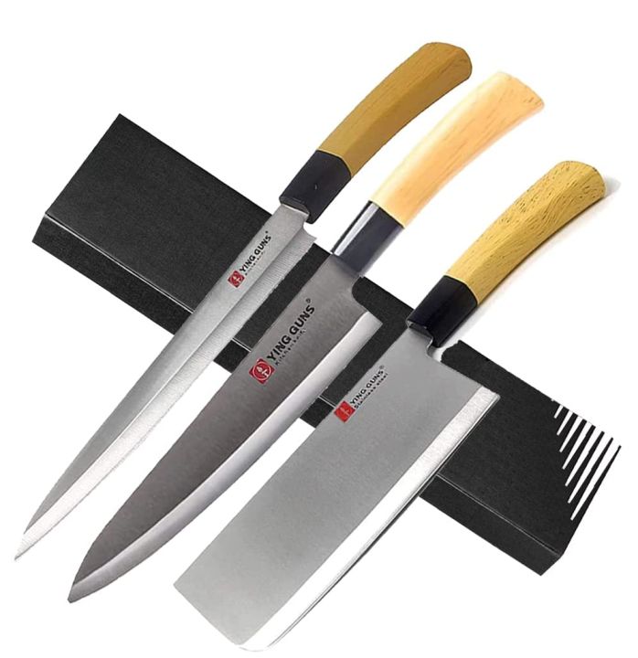 Knife Essential Kitchen Combo(3 Pack)Chef Sashimi Paring Knife + Meat ...