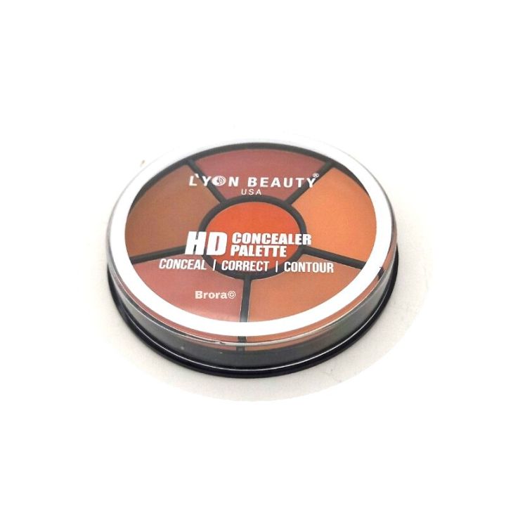 L'YON BEAUTY USA HD Concealer Palette 6 Color | Daraz.lk