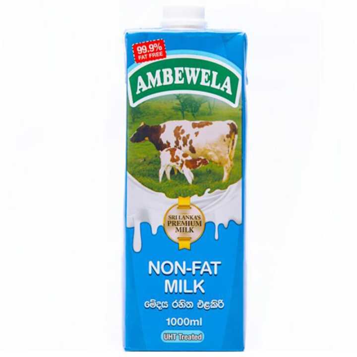 Ambewela - Non Fat Milk 1Lt | Daraz.lk