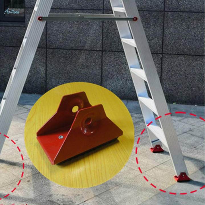 Non Slip Suitable for Most Ladders Easy to Install Ladder Feet Rubber ...