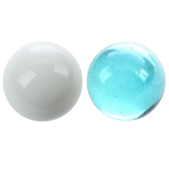 OUMERY 20 Pcs Marbles 16mm Glass Marbles Knicker Glass Balls Decoration ...