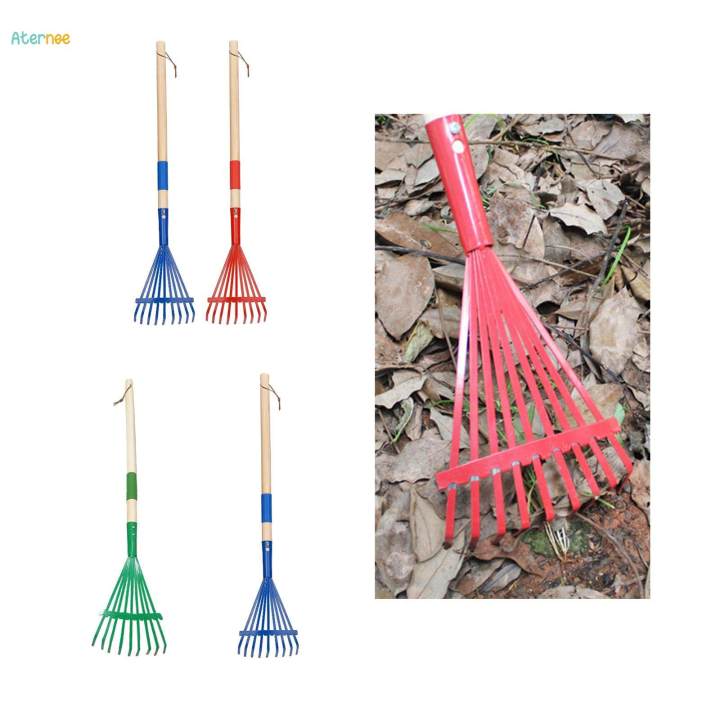 Leaf Rake Leaves Rakes for Gardening Garden Rake for Flower Beds Shrub ...