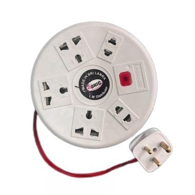 Sonic Extension Cord with Earth Protection: Multi Extension Cable Reel ...