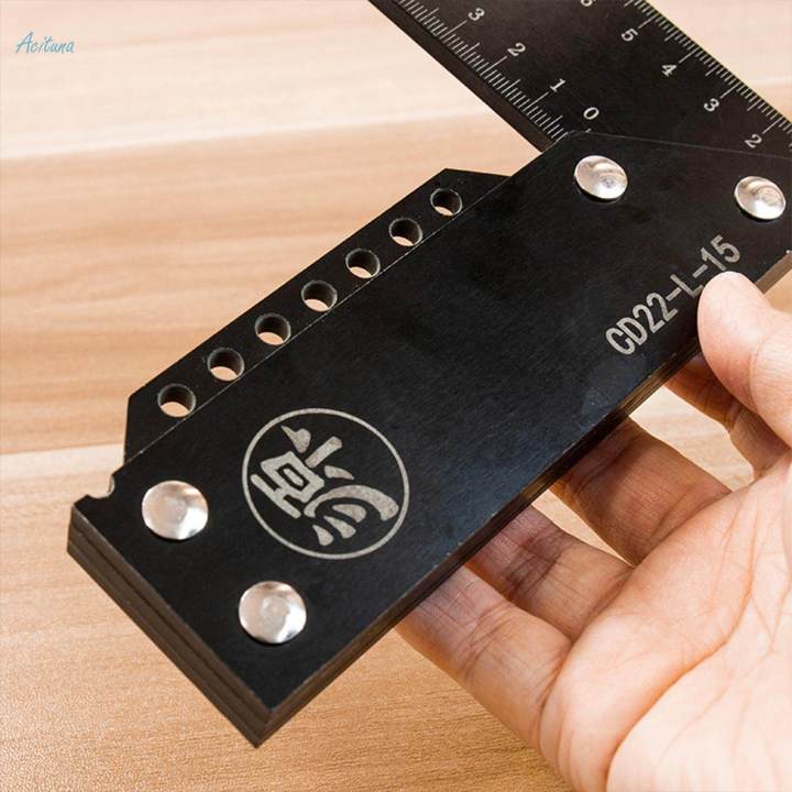 Right Angle Ruler, Carpenter Square, Marking Ruler for Engineer, L ...