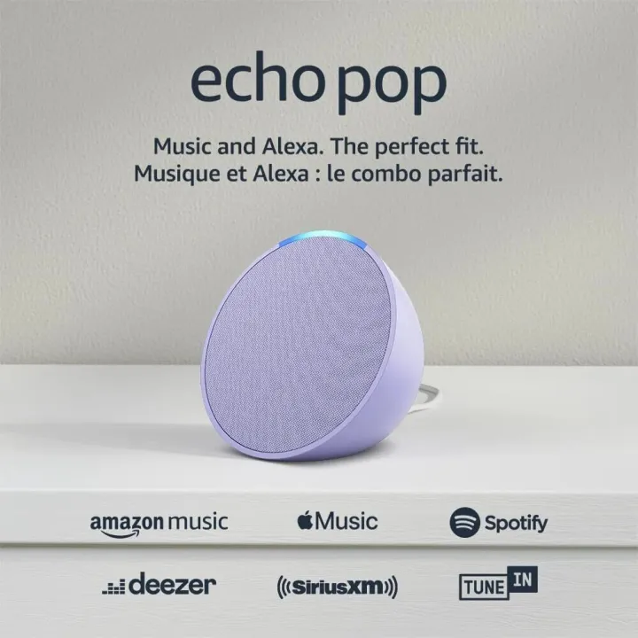 Amazon Echo Pop (newest model), Our smallest Alexa speaker | Daraz.lk