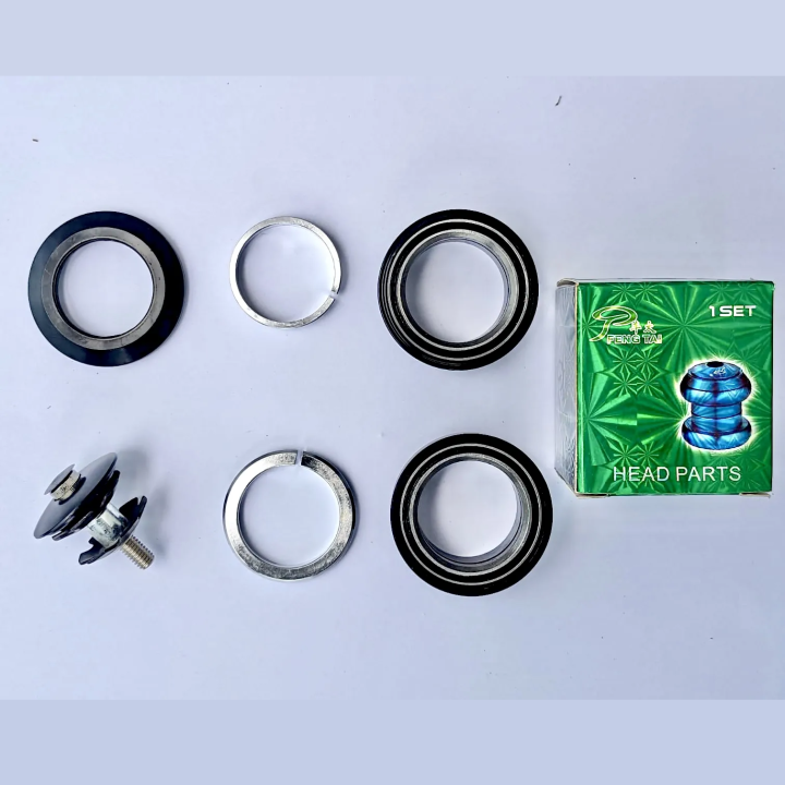 Handle Cup Set for Mountain Bicycle Threadless Alloy Bearing Type Cup ...