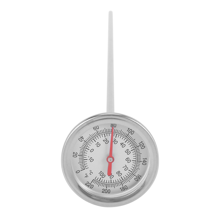 TWEXQNY 3X Long Stem Compost Soil Thermometer - Fast Response Stainless ...