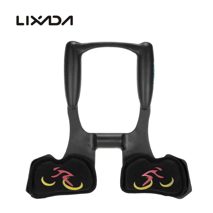 Carbon Fiber Bicycle Aerobar Bike Road Triathlon Arm Rest Handlebars ...