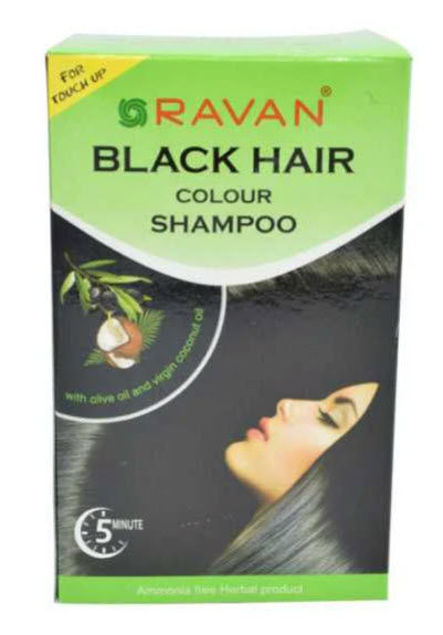 Black Henna Color Shampoo - 01 Box | Daraz.lk