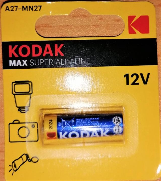 KODAK MAX Super Alkaline 27A 1 PCS (12V) | Daraz.lk