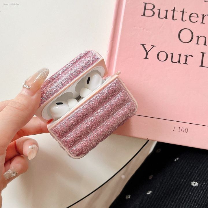 YekeNew Fashion Glitter Bling The Puffer Earpods Case for Apple Airpods ...