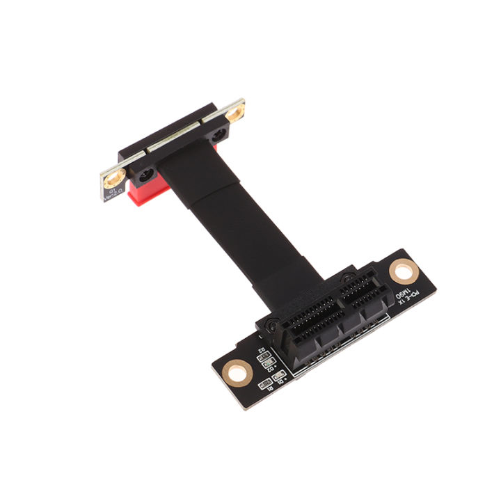 PCIE X1 Riser Cable Dual 90 Degree Right Angle Extension Cable PCI ...