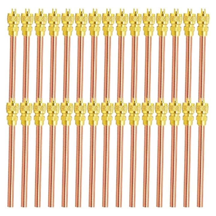 ARELENE 30Pcs Access Service Valve,Refrigerator Access Valves Kit, Stem ...