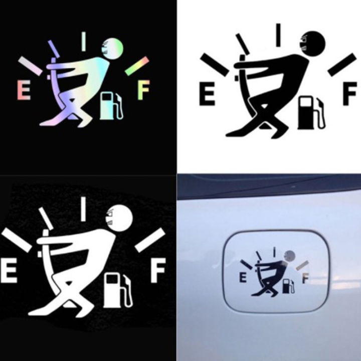 Empty Petrol Cap Fuel Tank Vinyl Car Side Sticker Decal Graphic ...