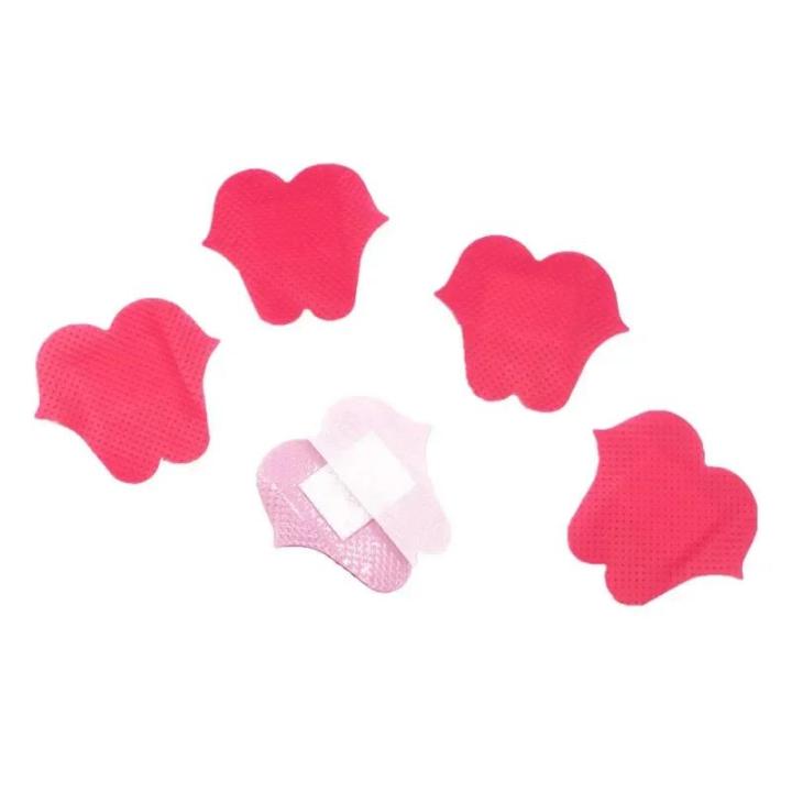 20pcs/set Red Lips Love Heart Band Aid for Girls Plaster Wound Dressing ...