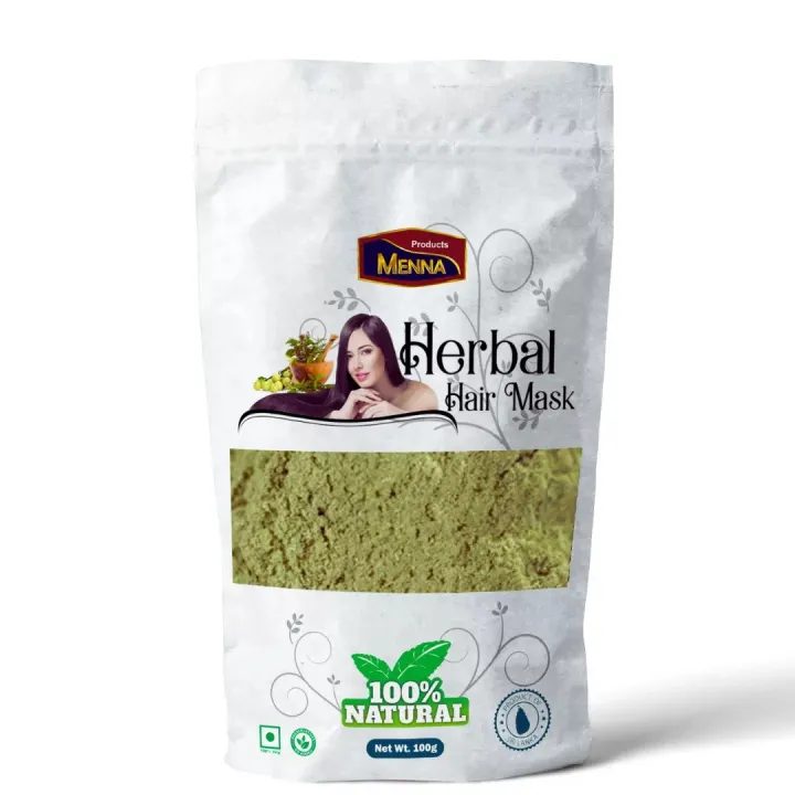 Menna Products Herbal Hair Mask, Hair Growth Formula, Super ...