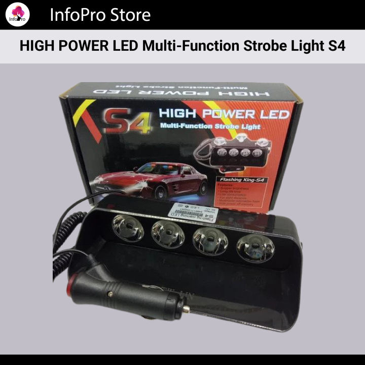 HIGH POWER LED Multi-Function Strobe Light white | Daraz.lk
