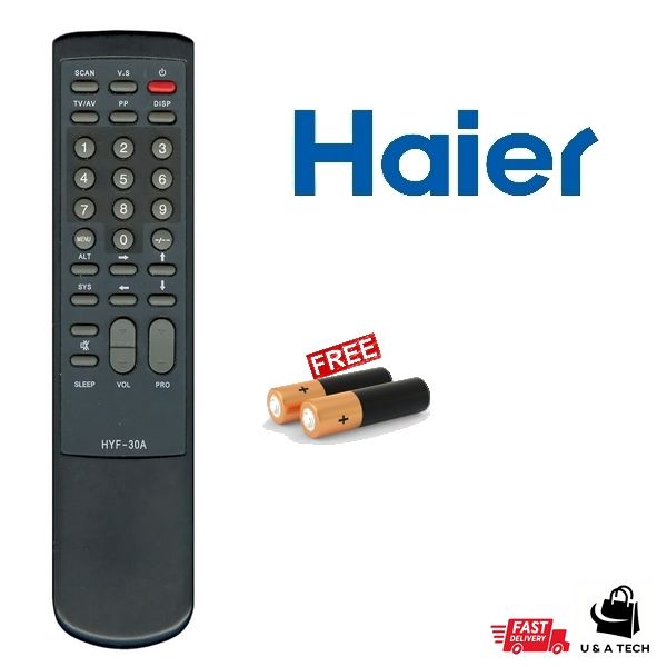 Haier LED/LCD TV Remote Controller HYF-30A & Free Batteries | Daraz.lk
