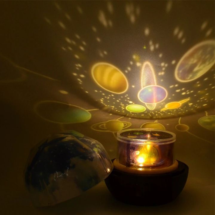 solar toys Rotate Function Planets Solar System Toy For Kids Projector ...
