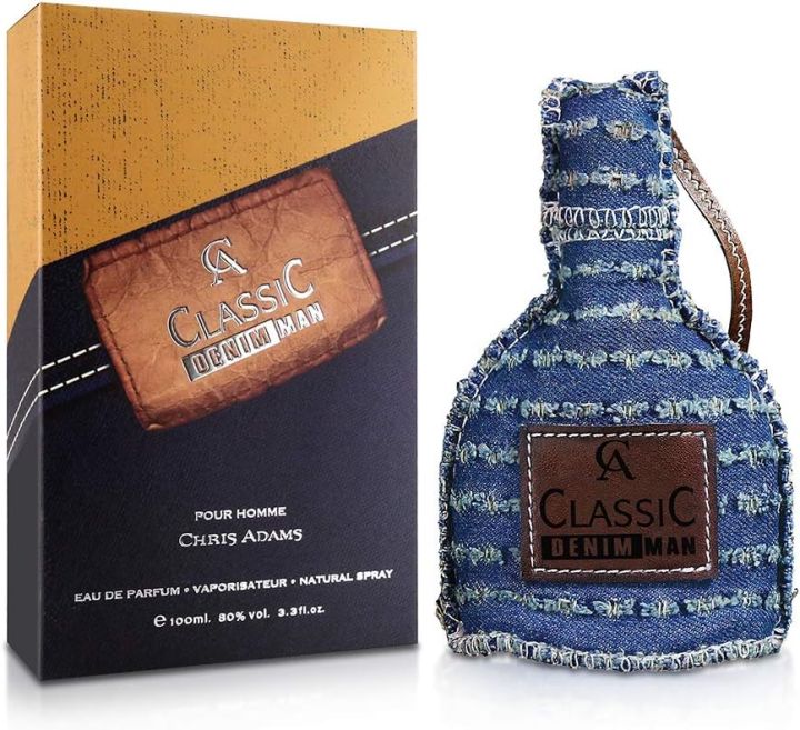 Chris Adams Perfumes Classic Denim Man Eau De Perfume For Men, 100 ml ...