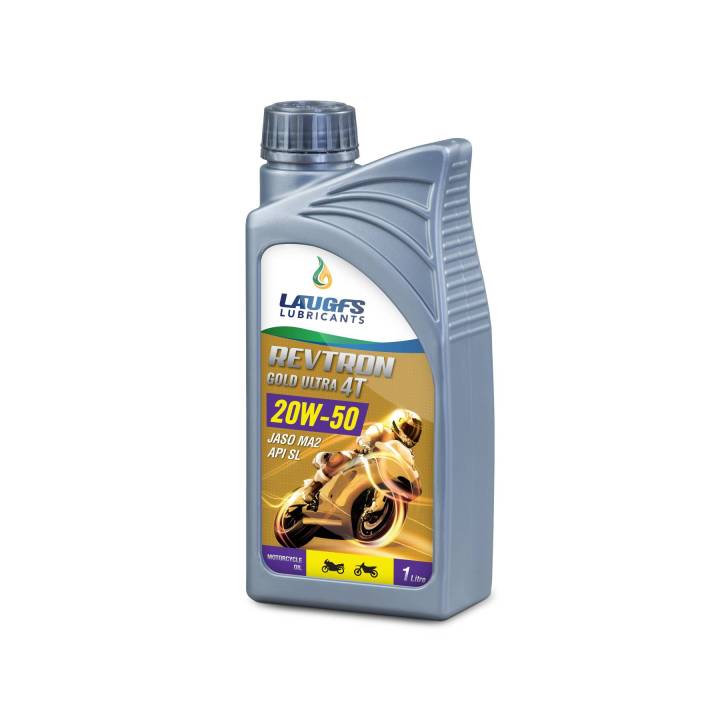 LAUGFS Revtron Gold Ultra 4T SAE 20W-50 (Motorcycle Oil) - 1L | Daraz.lk
