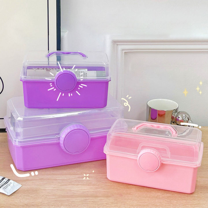 Multi-Layer Hairpin Organizer Cute Girl Jewelry Case Rope Headband ...