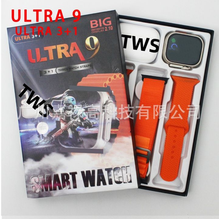 New ultra9 Smart watch 9 Top with Bluetooth 2.1 Screen ultra9 3+1 Smart ...