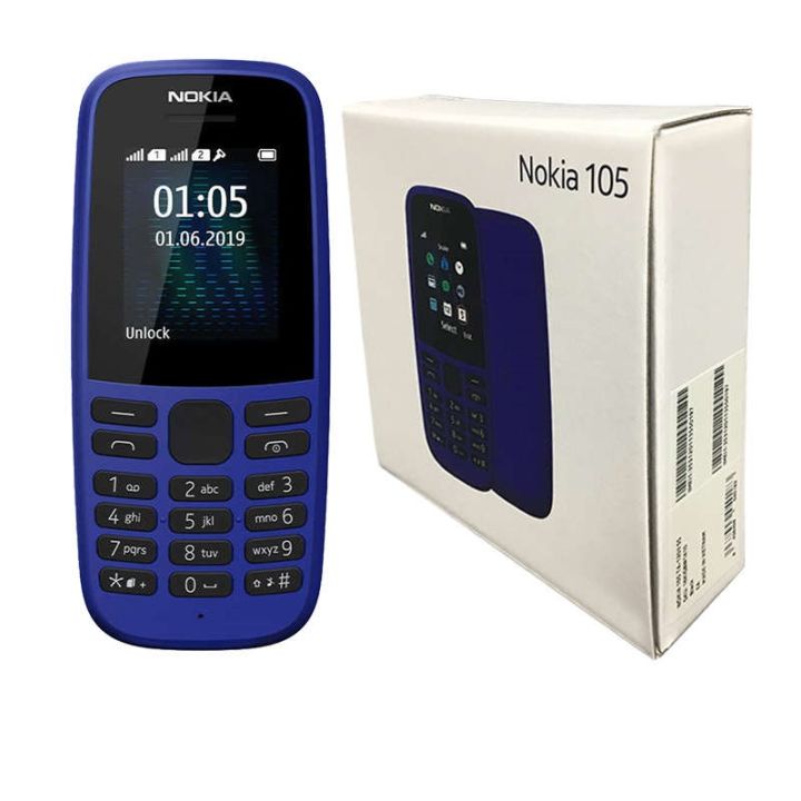 Nokia 105 Dual Sim 4th Edition With Warranty Button Phone | Daraz.lk
