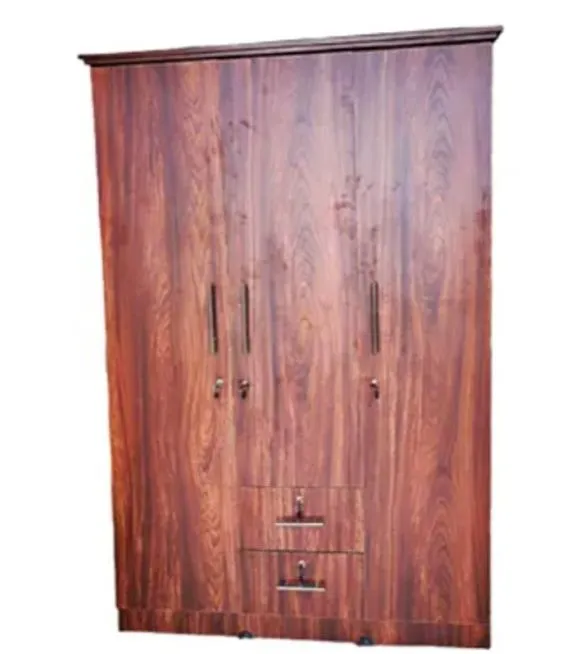 Melamine 3 Door – Tow Looker Only – 6×4 Cupboard ( Brown) (47 inch 71 ...