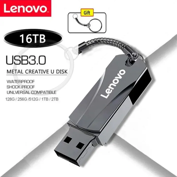Original Lenovo Pendrive USB 3.0 High Speed Flash Drive 2 Tb Portable ...