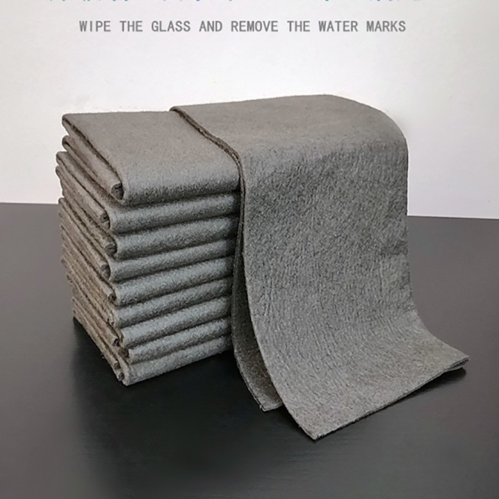 Magic-cloth wiping glass cloth without shedding hair or water Magic ...