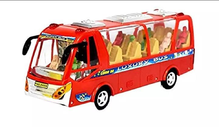 TOY PUBLIC PLASTIC BUS FOR KIDS | Daraz.lk