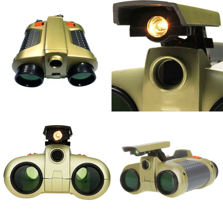 Buytra 4x30mm Night Vision Viewer Surveillance Spy Scope Binoculars Pop ...