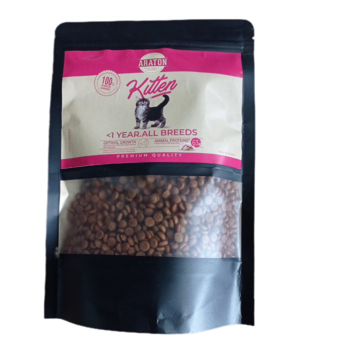 Araton Kitten Cat Food 500g (Repacked) | Daraz.lk