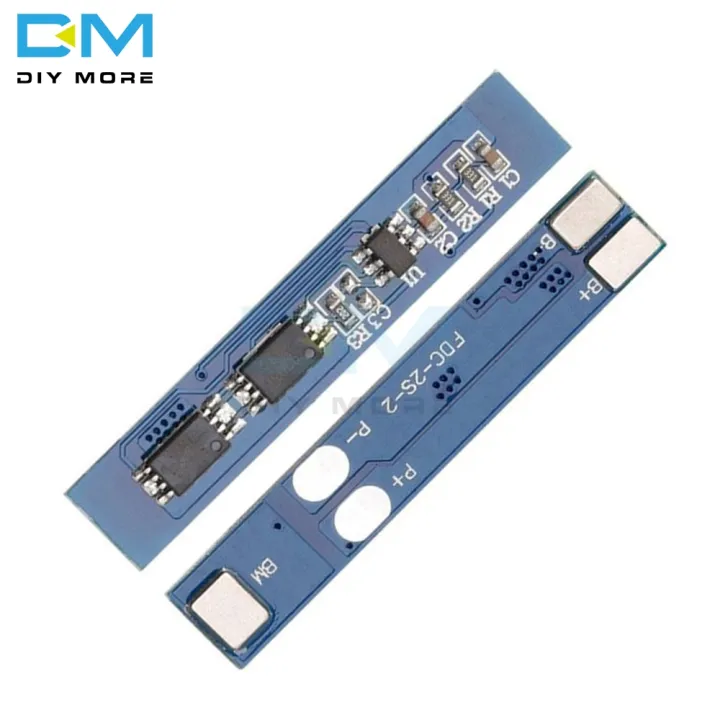 【41702198】2S 3A 7.4 8.4V 2 Cell Li-ion 18650 Lithium Lipo Battery Board ...