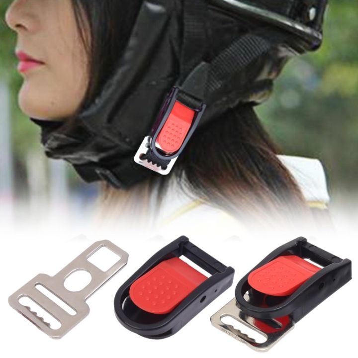 Motorcycle Helmet Buckle Clip Metal Bolt Quick Connection Chin Strap ...