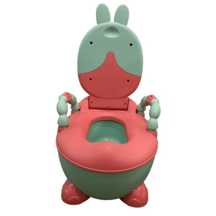 Baby Commode / Potty with Backrest (Bunny Design) | Daraz.lk