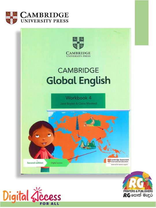 CAMBRIDGE GLOBAL ENGLISH Workbook 4 with Digital Access | Daraz.lk