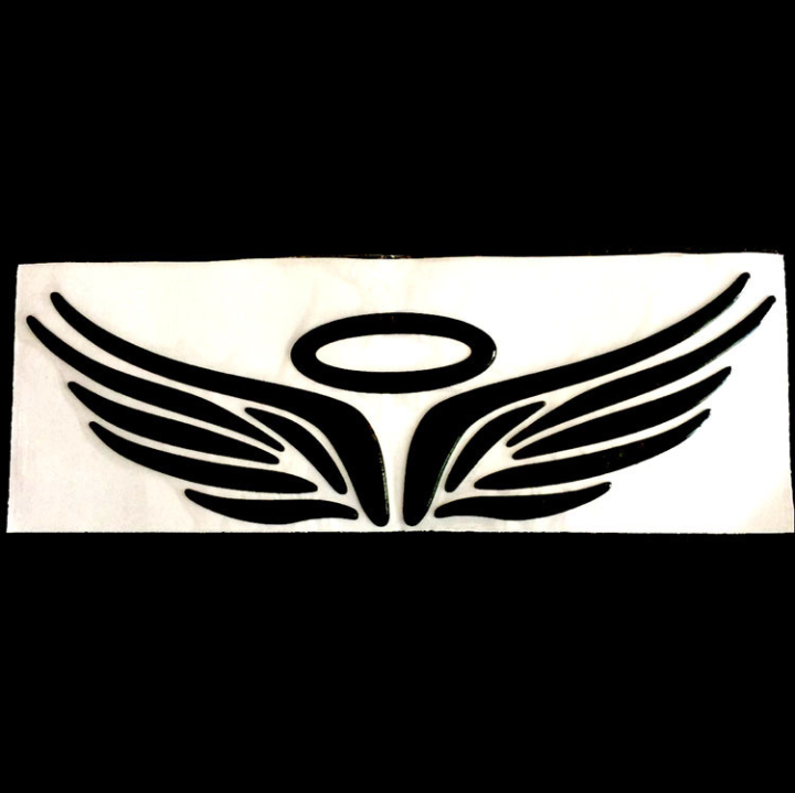 Sutuiying 【beauty code】4 Colors Hot Angel Fairy Wings Sticker Auto ...