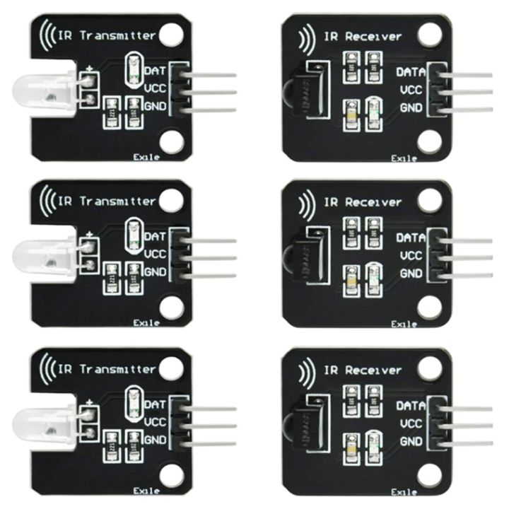 38Khz Ir Receiver Ir Transmitter Sensor Module Kit IR Digital 38KHz ...