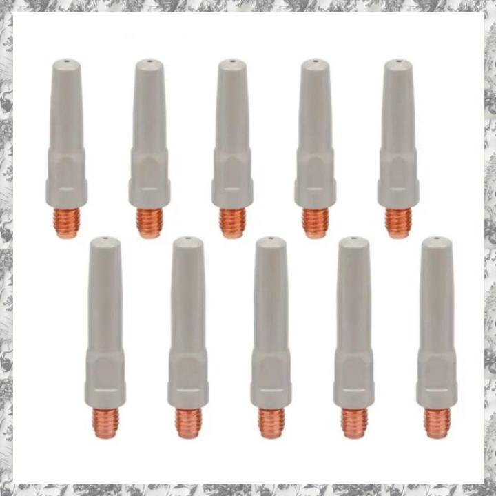 10PCS Anti-Welding Slag Welding Wire Feeding Tips Coated Welding Torch ...