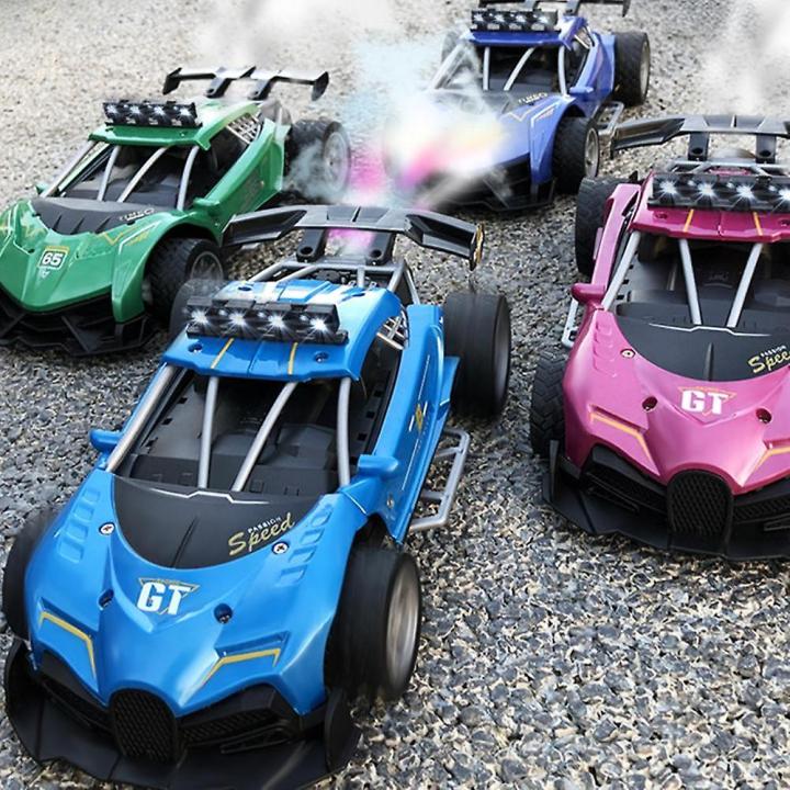 Spray Remote Control Car, Mini Kids Rc Car With Led Light,1:16 Scale ...