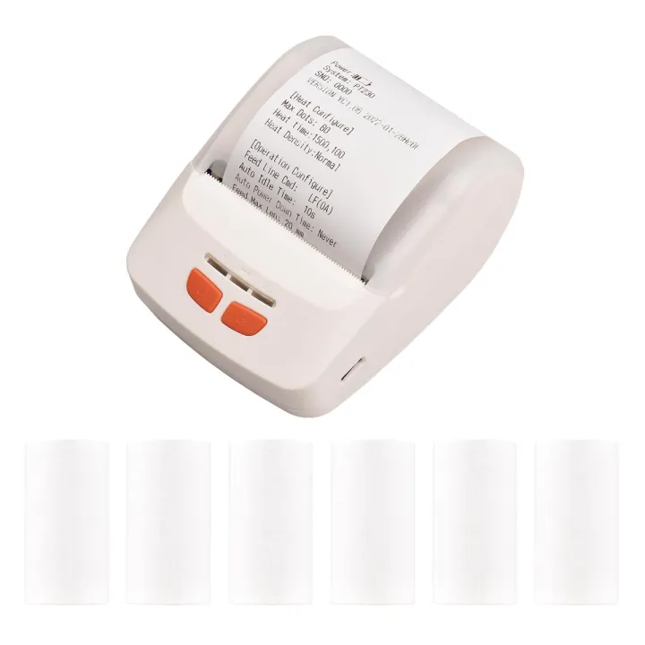 Bisofice Receipt Printer Portable 58mm Mobile thermal Printer wireless ...